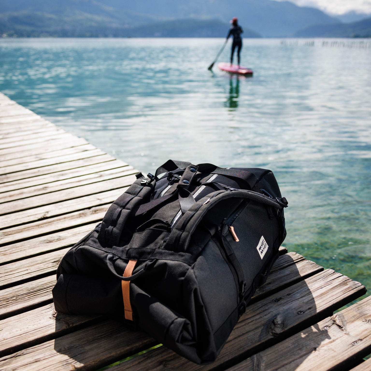 SMÖGEN: roll-top travel bag - MeroMero