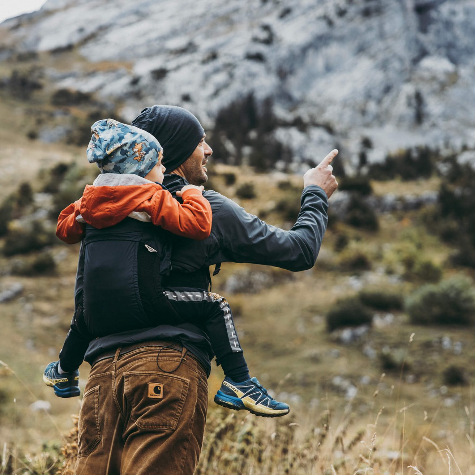 Baby carrier ONSEN Onbuhimo - MeroMero