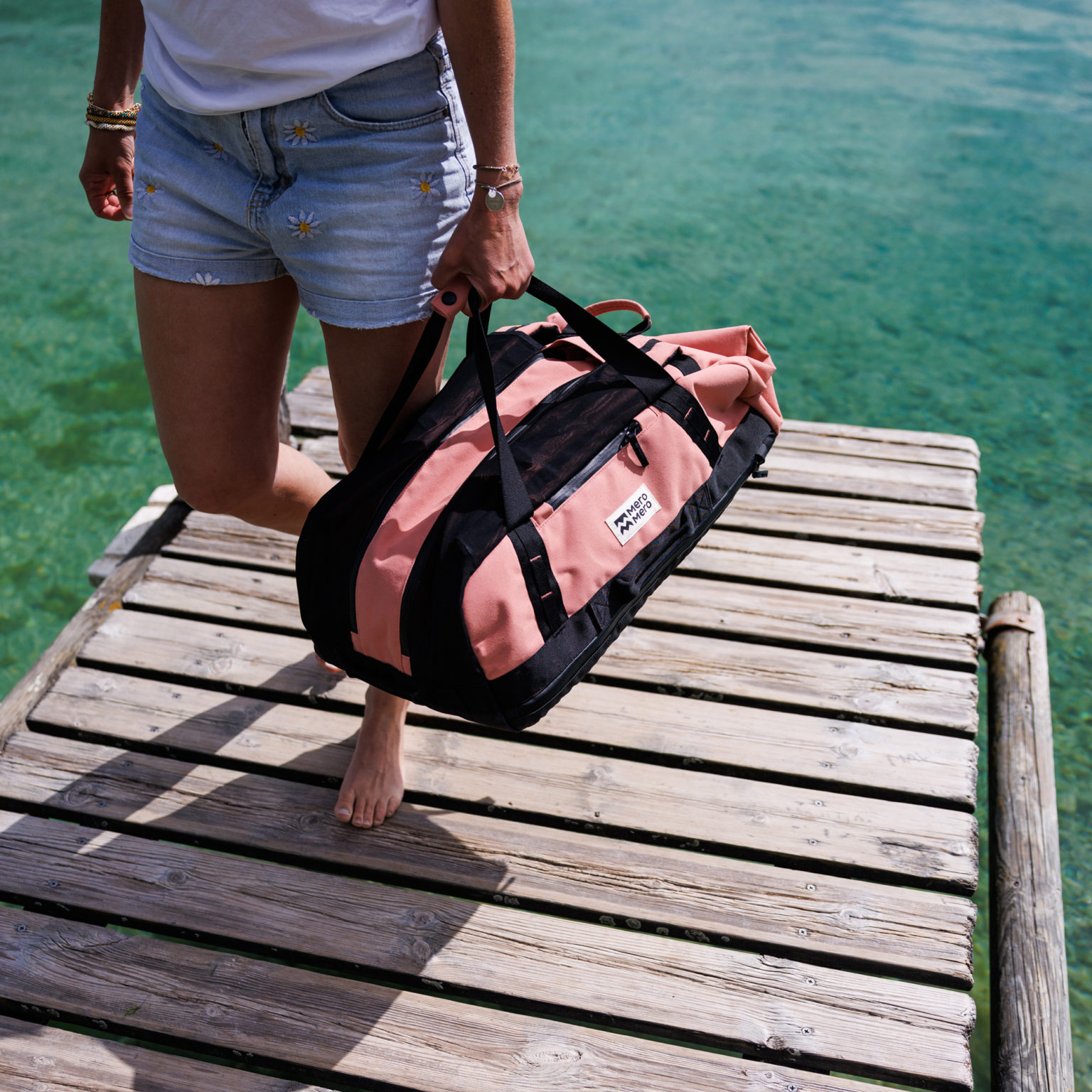 MINI-SMÖGEN: roll-top weekend bag - MeroMero